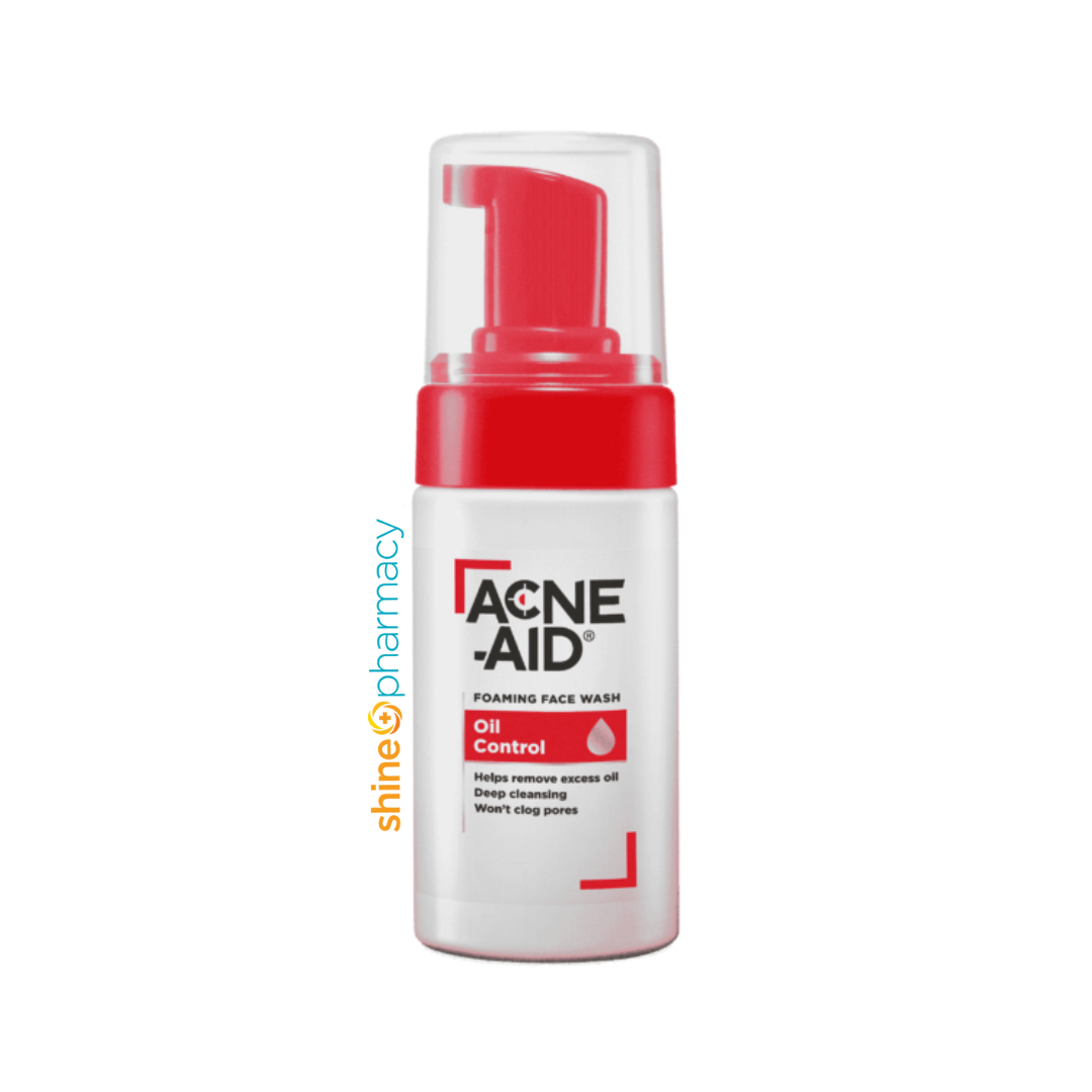 Acne-aid Oil Control Foaming Face Wash 100ml – SHiNE Pharmacy