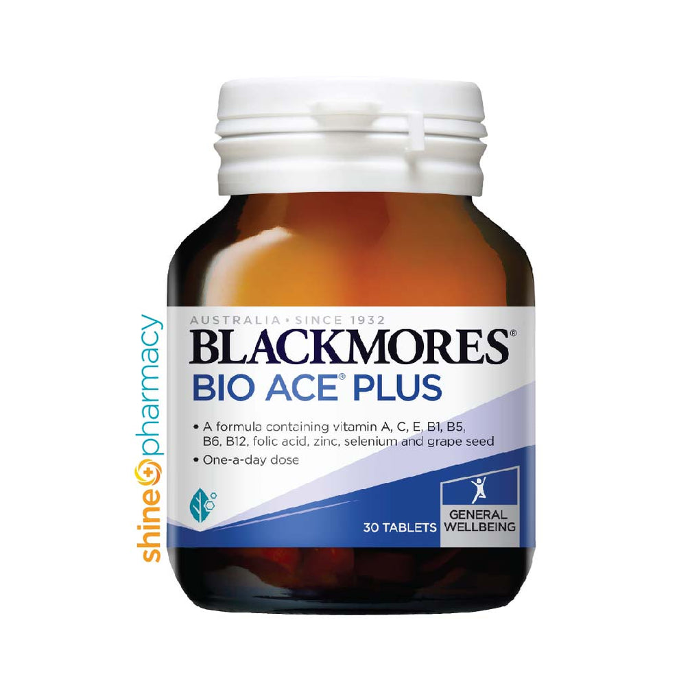 Blackmores Bio Ace Plus 30s – SHiNE Pharmacy