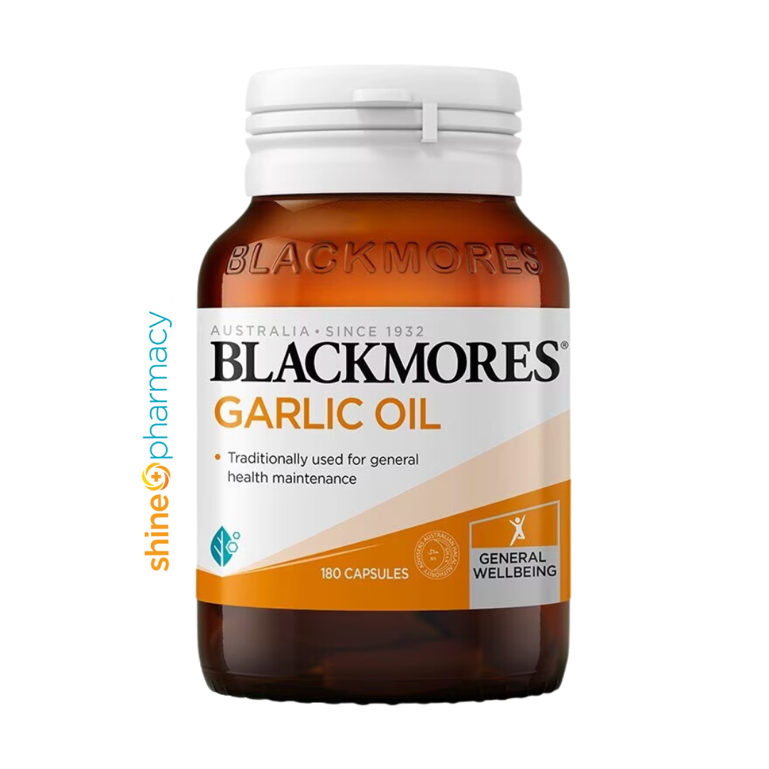 Blackmores Garlic Oil 180s – SHiNE Pharmacy