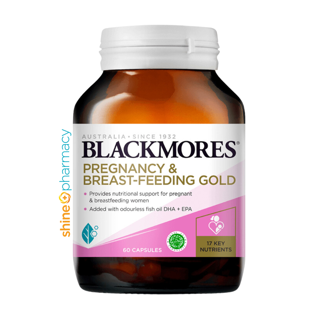 Blackmores Pregnancy & Breast-feeding Gold 60s – SHiNE Pharmacy