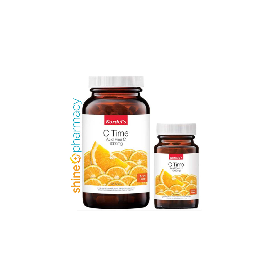 Kordel's C Time Acid Free Tab 1000mg 150s+30s – SHiNE Pharmacy