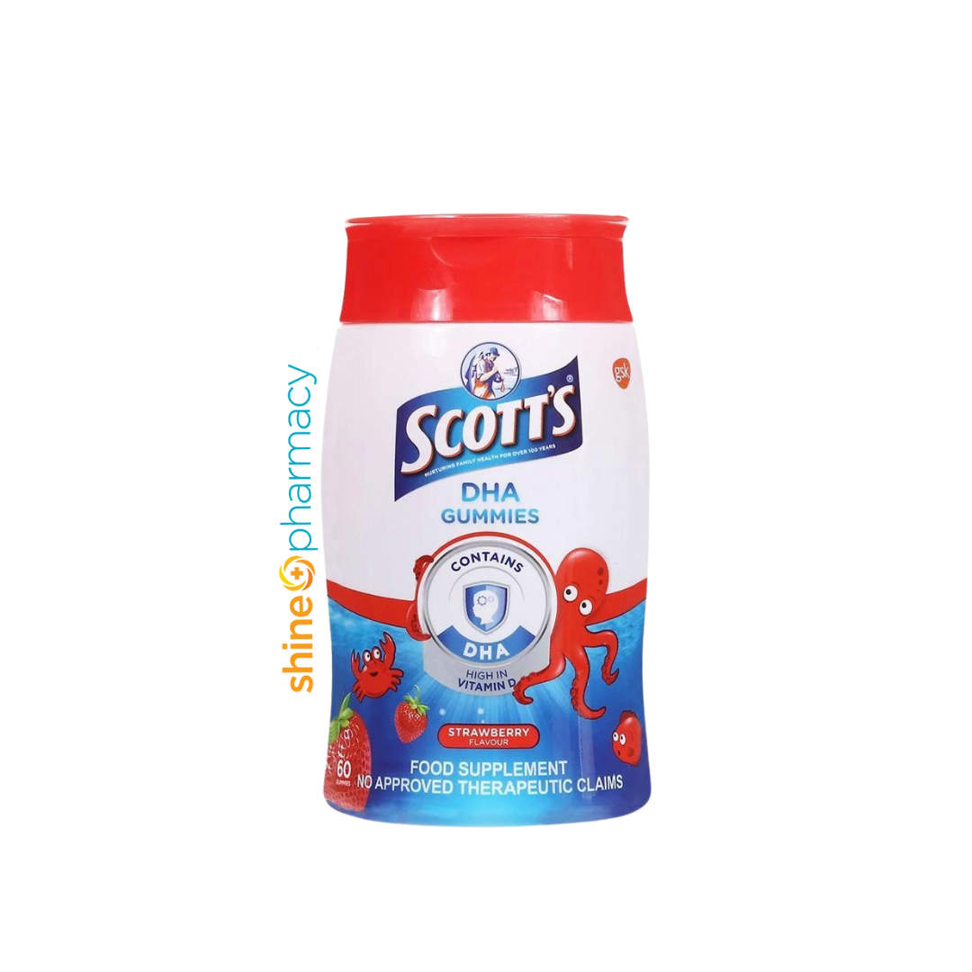 Scott's DHA Gummies Bottle 60s – SHiNE Pharmacy