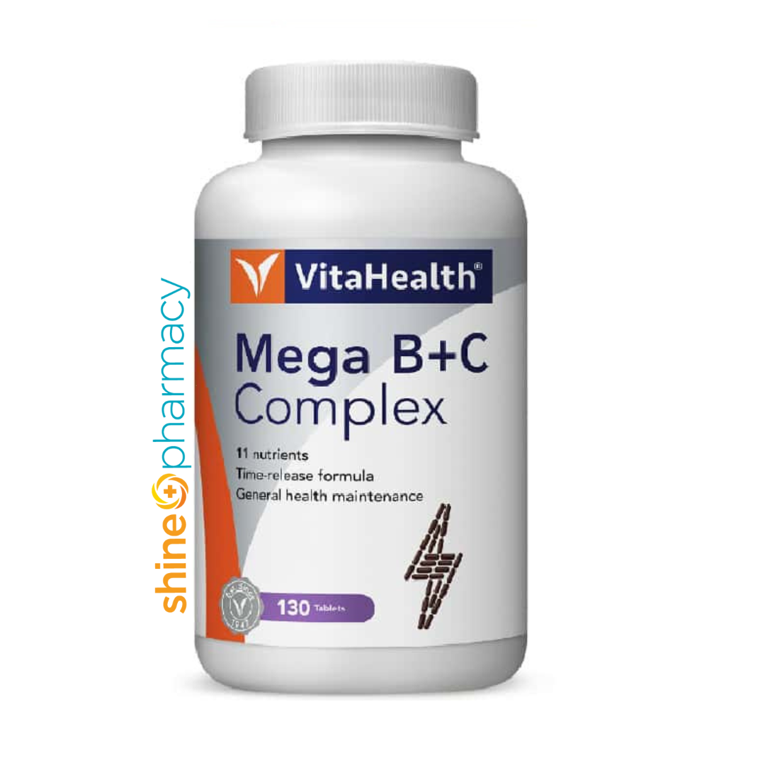 Vitahealth Mega B+C 130s – SHiNE Pharmacy